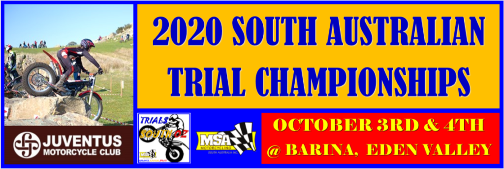 SCHWARZ EXCAVATIONS 2020 SA TRIAL CHAMPIONSHIPS - ENTRIES ARE NOW OPEN ...