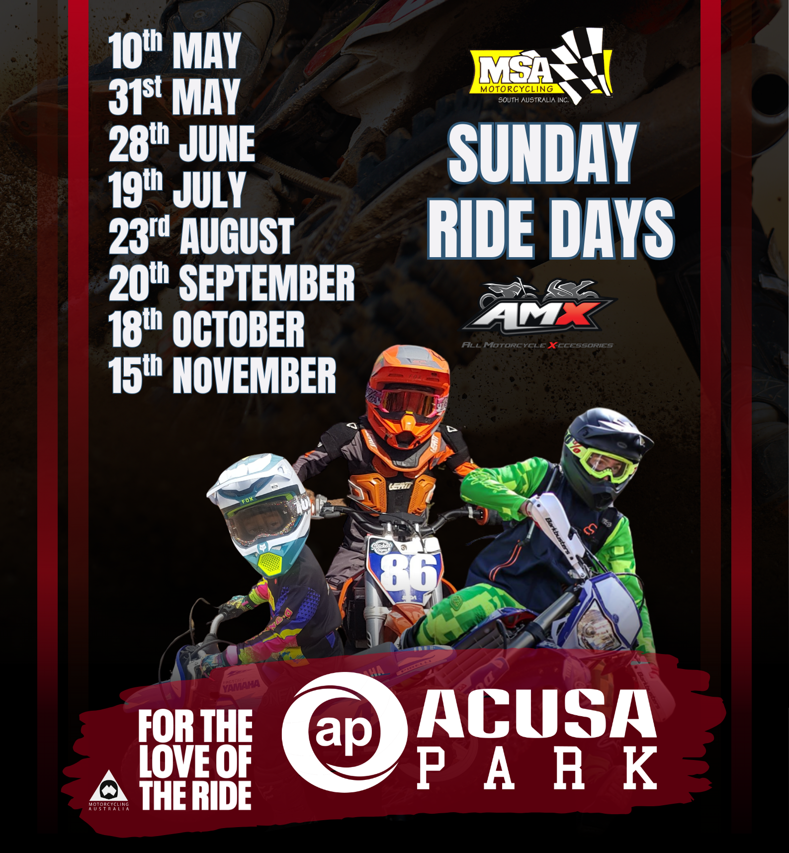 ACUSA Park - Motorcycling SA